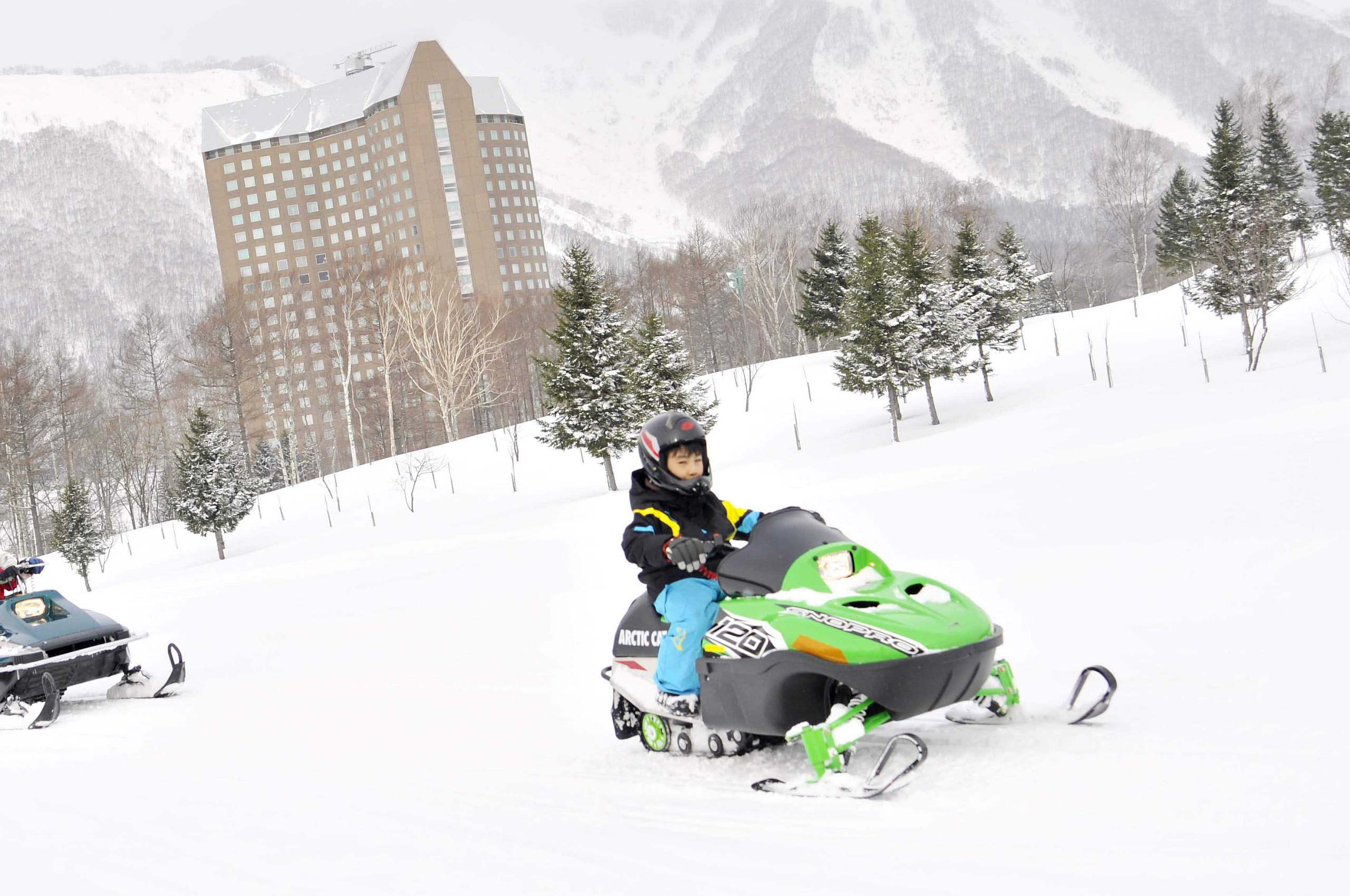 Snow Mobiling